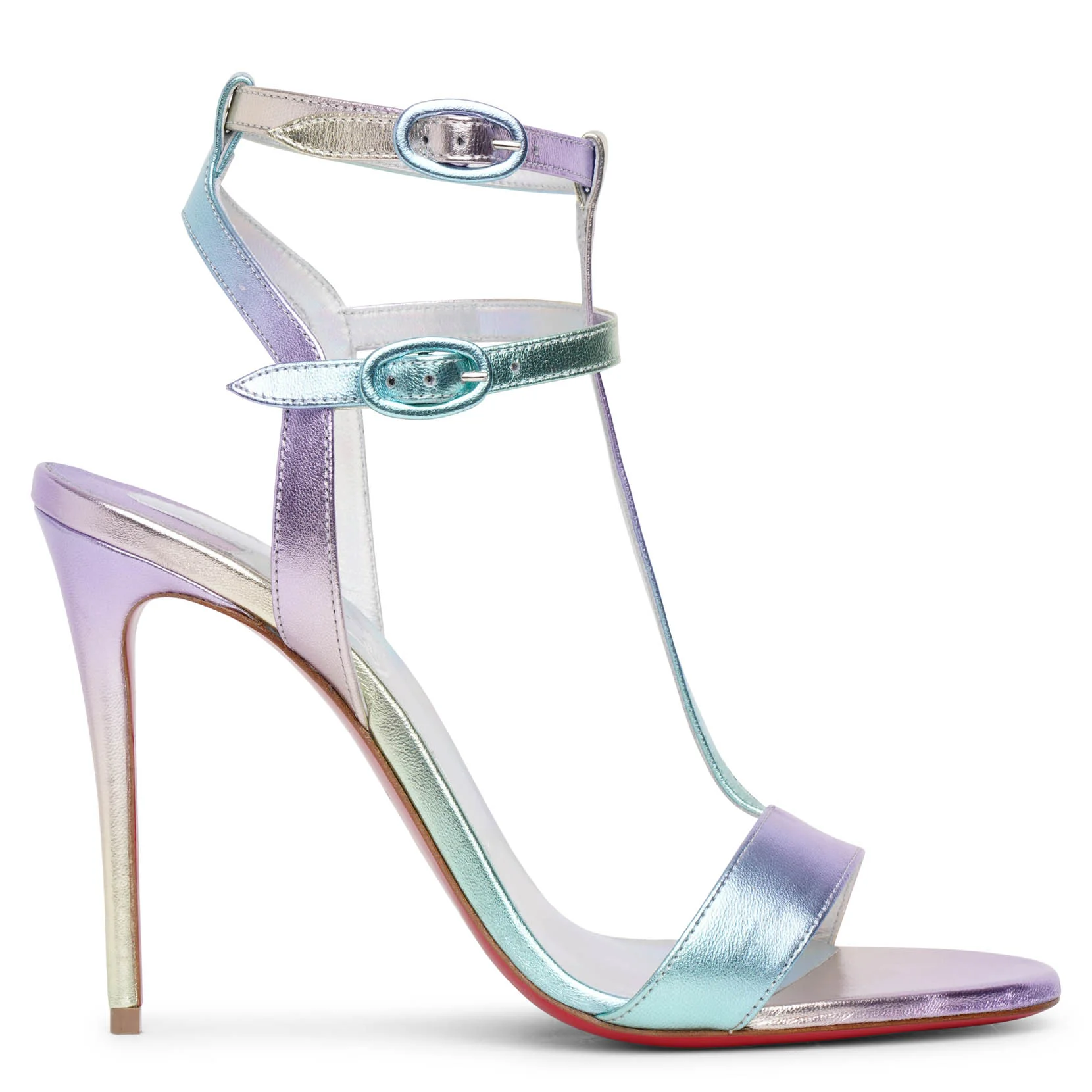 Mara 100 Metallic Leather Sandals - Savannahs