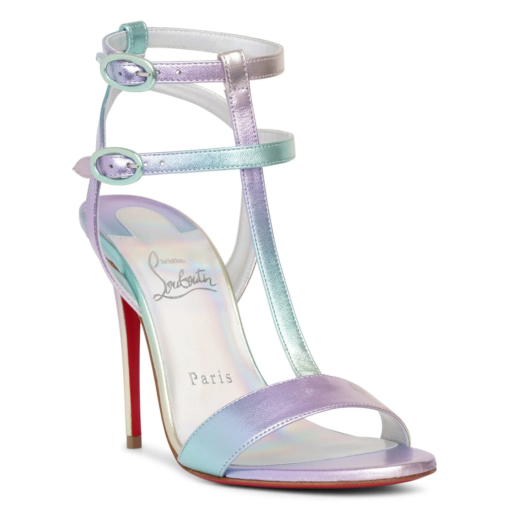 Mara 100 Metallic Leather Sandals - Savannahs