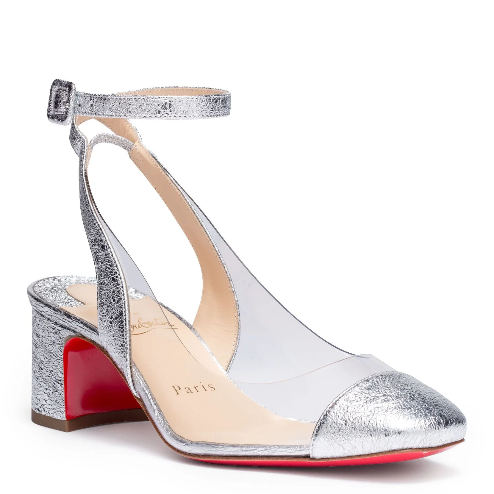 Asticocotte 55 Silver Patent Leather Pumps - Savannahs
