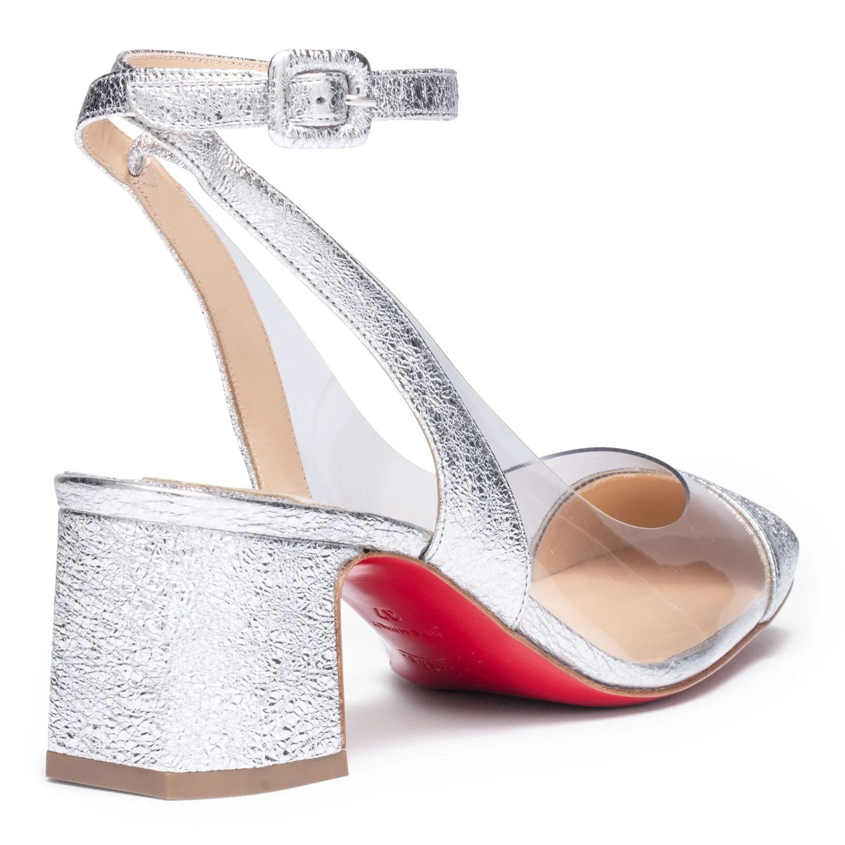 Asticocotte 55 Silver Patent Leather Pumps - Savannahs