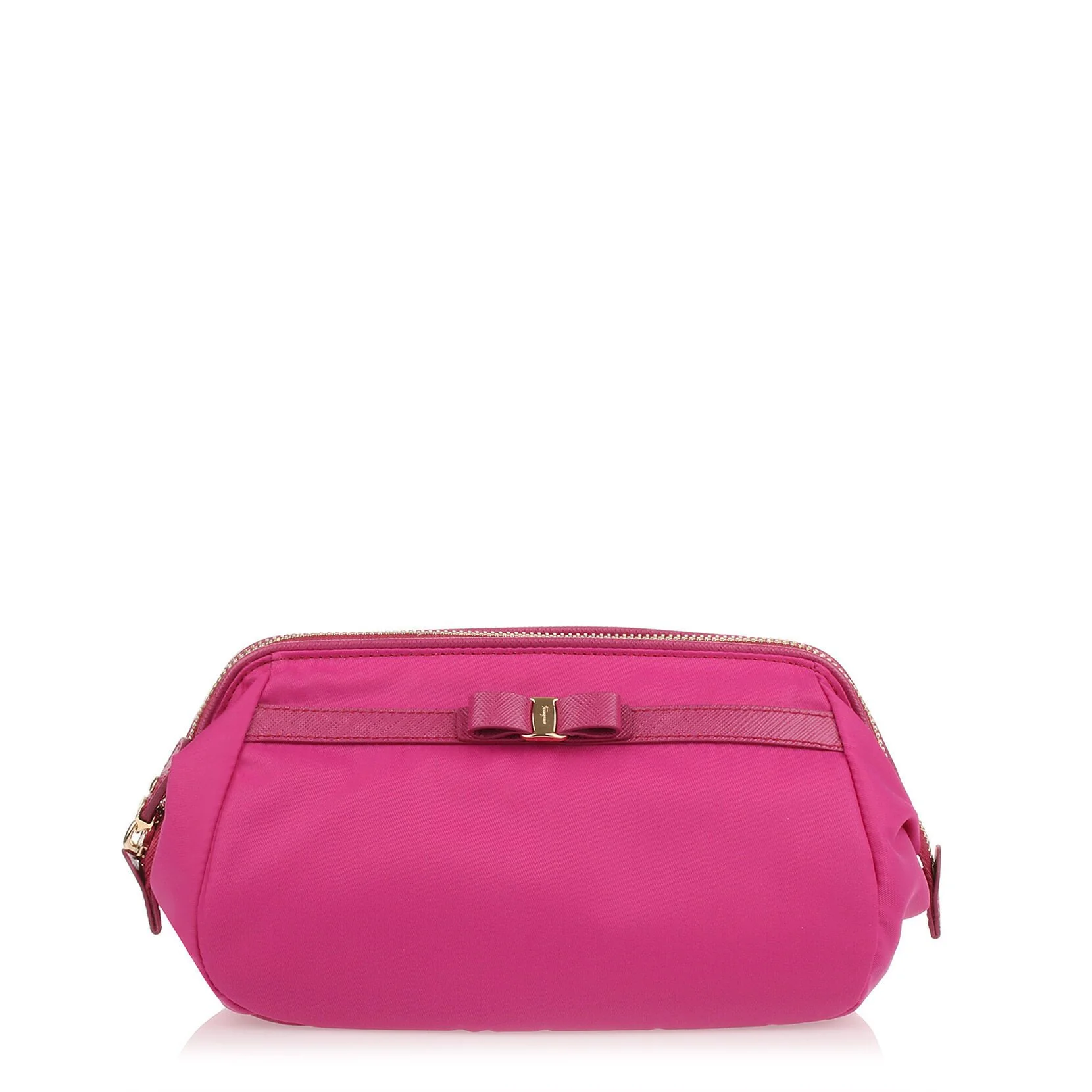 Raspberry Nylon Cosmetic Bag - Savannahs